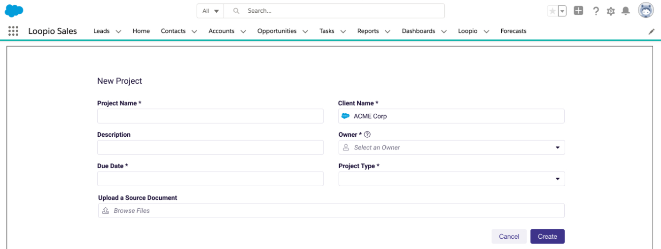 What Fields Can I Add To The Salesforce Integration Loopio Help Center 7155