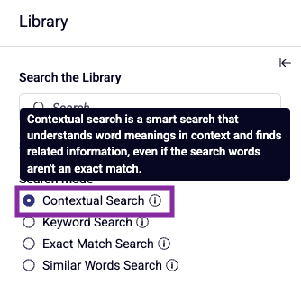 What is Contextual Search? – Loopio Help Center