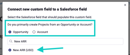 Can I Map Custom Project Fields Using The Salesforce Integration Loopio Help Center 5997
