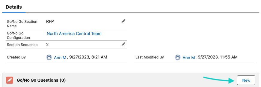 Setting Up The Project Approval Criteria In The Loopio Gono Go App For Salesforce Loopio Help 