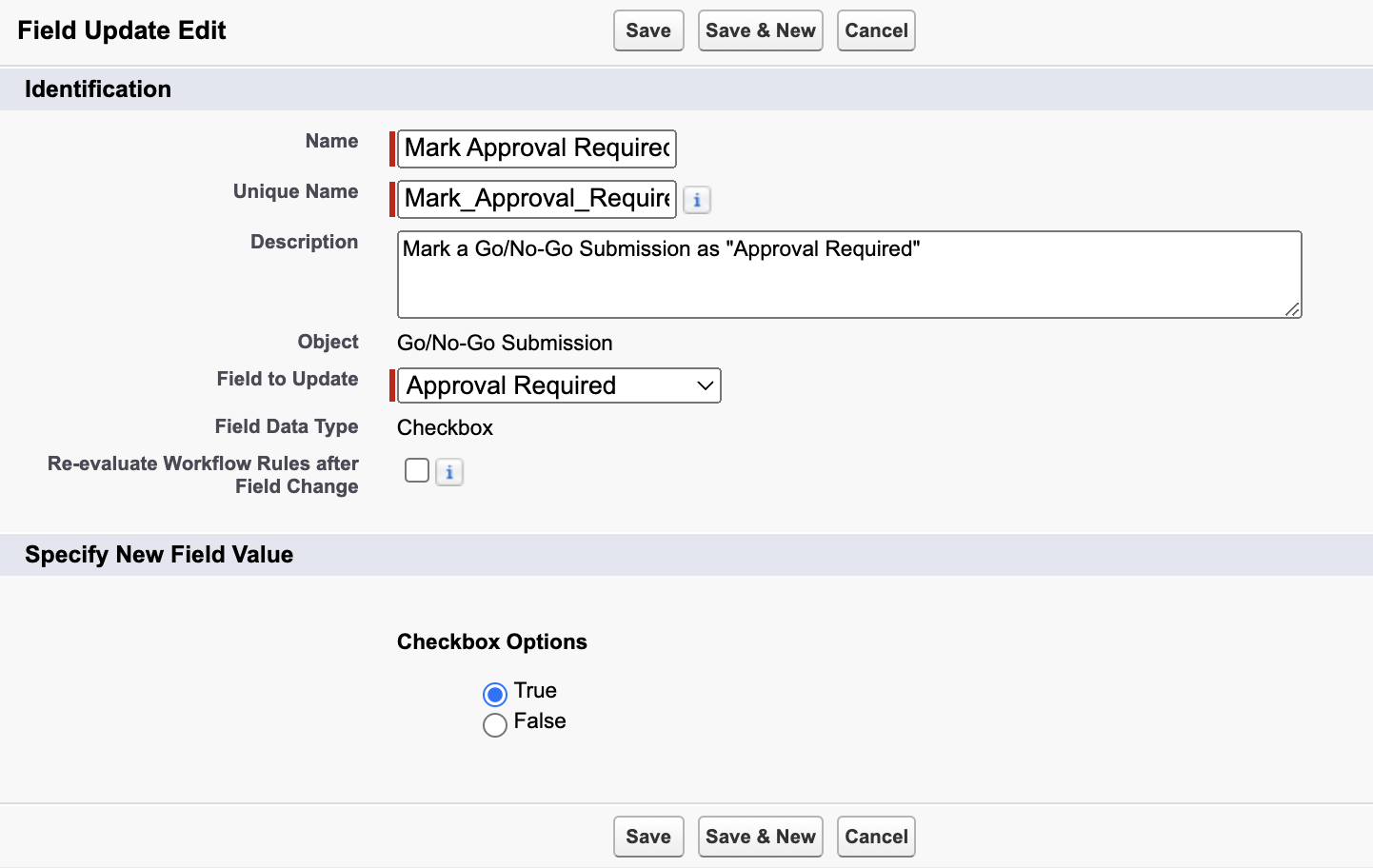 Configuring An Approval Process For The Loopio Gono Go App For Salesforce Loopio Help Center