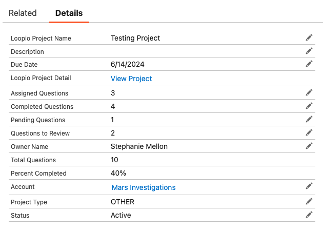 What Fields Can I Add To The Salesforce Integration Loopio Help Center