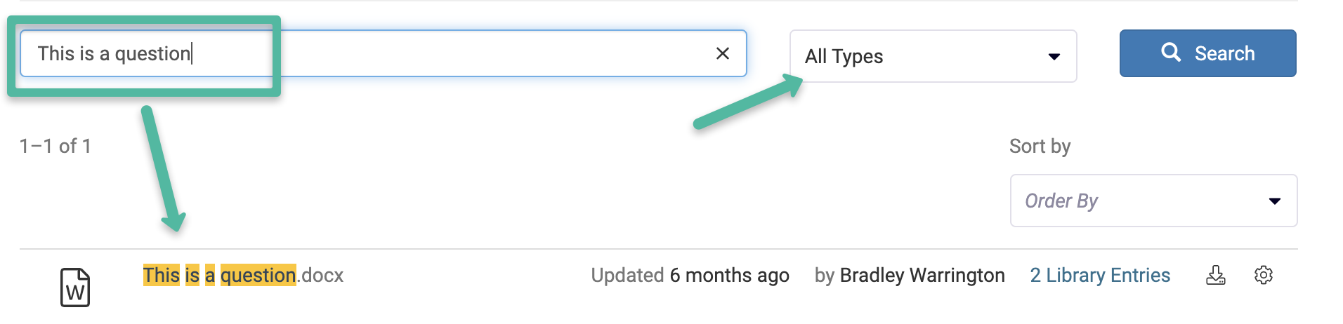 Which Library Entries Are My Attachments Used In? – Loopio Help Center
