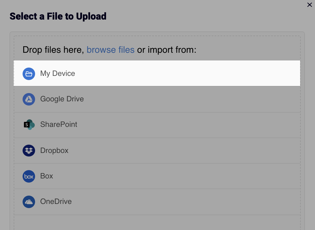 Library Entries: How Do I Add an Attachment From My Computer? – Loopio Help Center