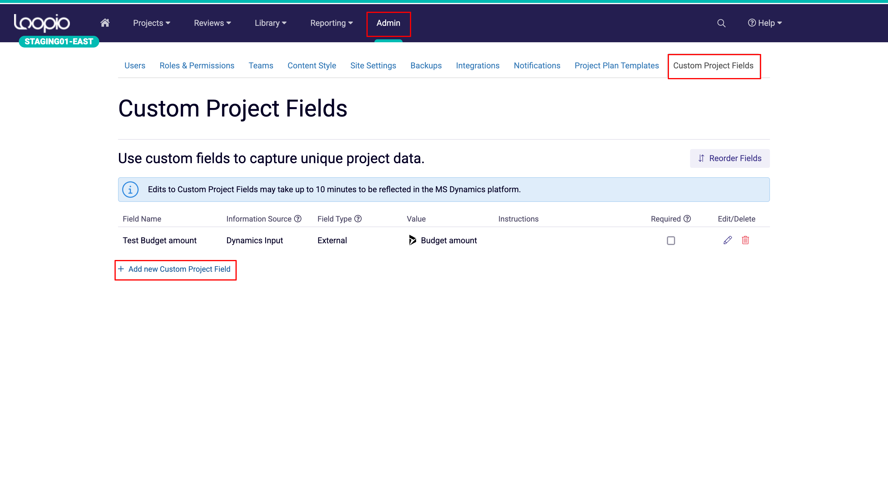Can I Map Custom Project Fields Using the MS Dynamics Connector ...