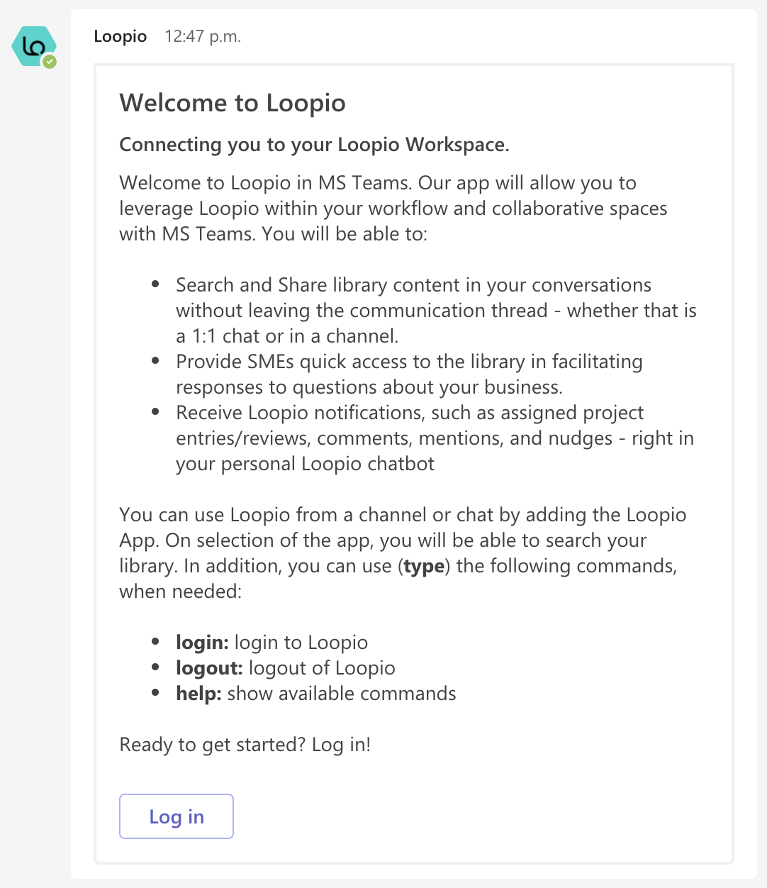 How Do I Get the Microsoft Teams Integration? – Loopio Help Center